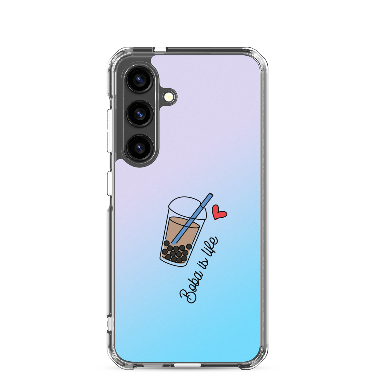 BOBA IS LIFE SAMSUNG PHONE CASE — Boba Love - Bubble tea apparel ...