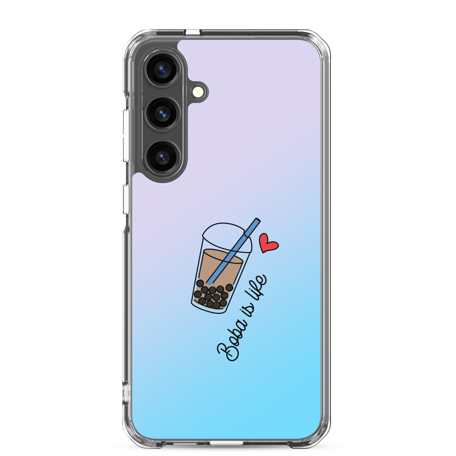 BOBA IS LIFE SAMSUNG PHONE CASE — Boba Love - Bubble tea apparel ...