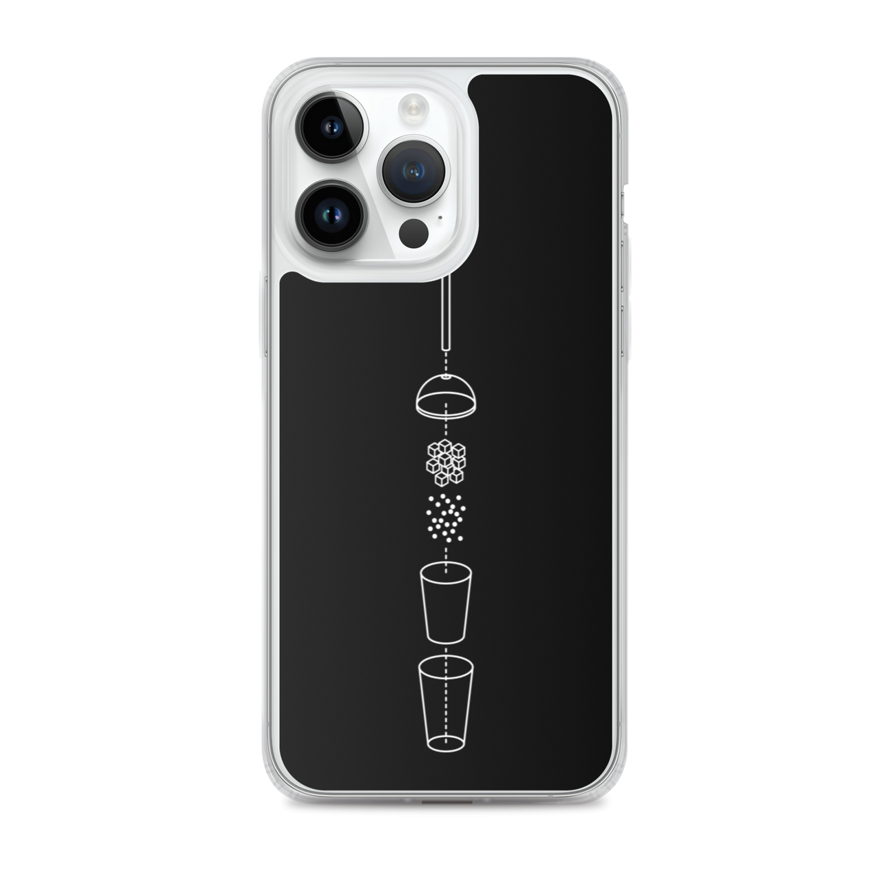 DECONSTRUCTED BOBA IPHONE CASE (BLACK) — Boba Love - Bubble tea apparel ...