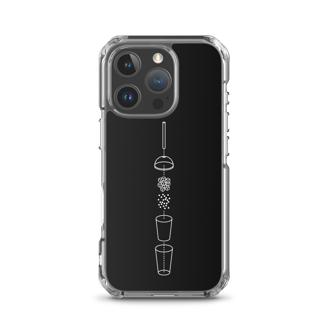DECONSTRUCTED BOBA IPHONE CASE (BLACK) — Boba Love - Bubble tea apparel ...