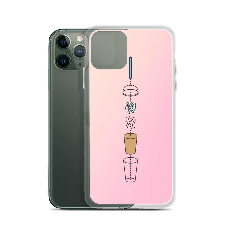 DECONSTRUCTED BOBA IPHONE CASE — Boba Love - Bubble tea apparel ...
