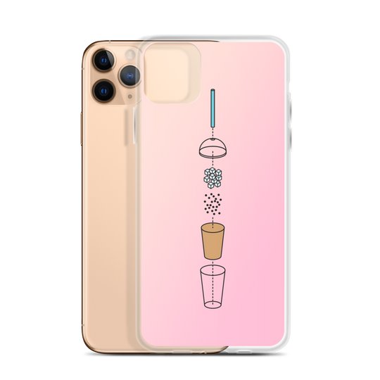 DECONSTRUCTED BOBA IPHONE CASE — Boba Love - Bubble tea apparel ...