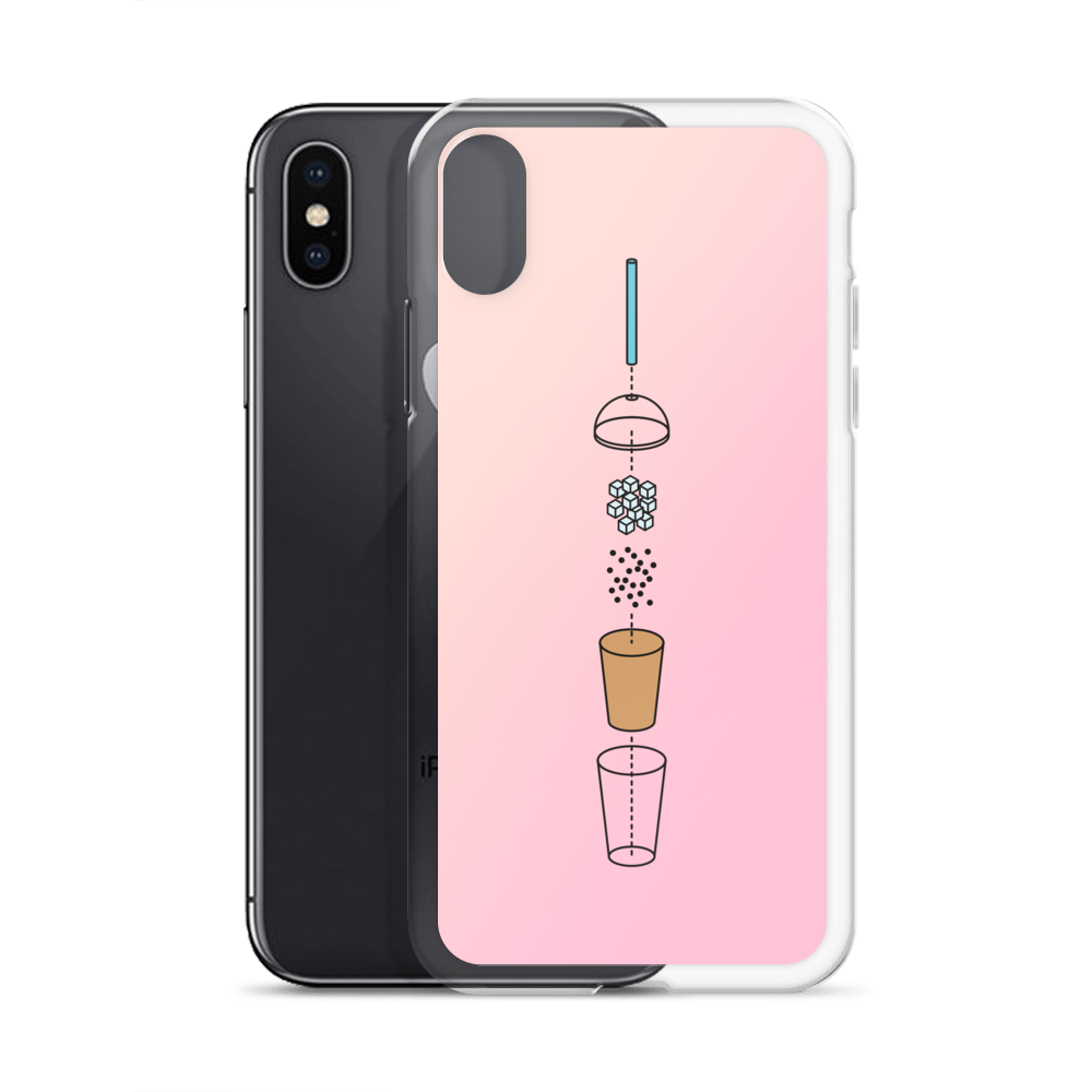 DECONSTRUCTED BOBA IPHONE CASE — Boba Love - Bubble tea apparel ...