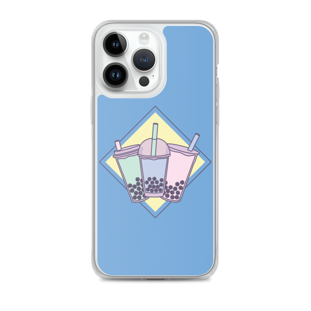 PASTEL BOBA TRIO IPHONE CASE — Boba Love - Bubble tea apparel & accessories