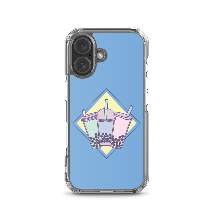 PASTEL BOBA TRIO IPHONE CASE — Boba Love - Bubble tea apparel & accessories