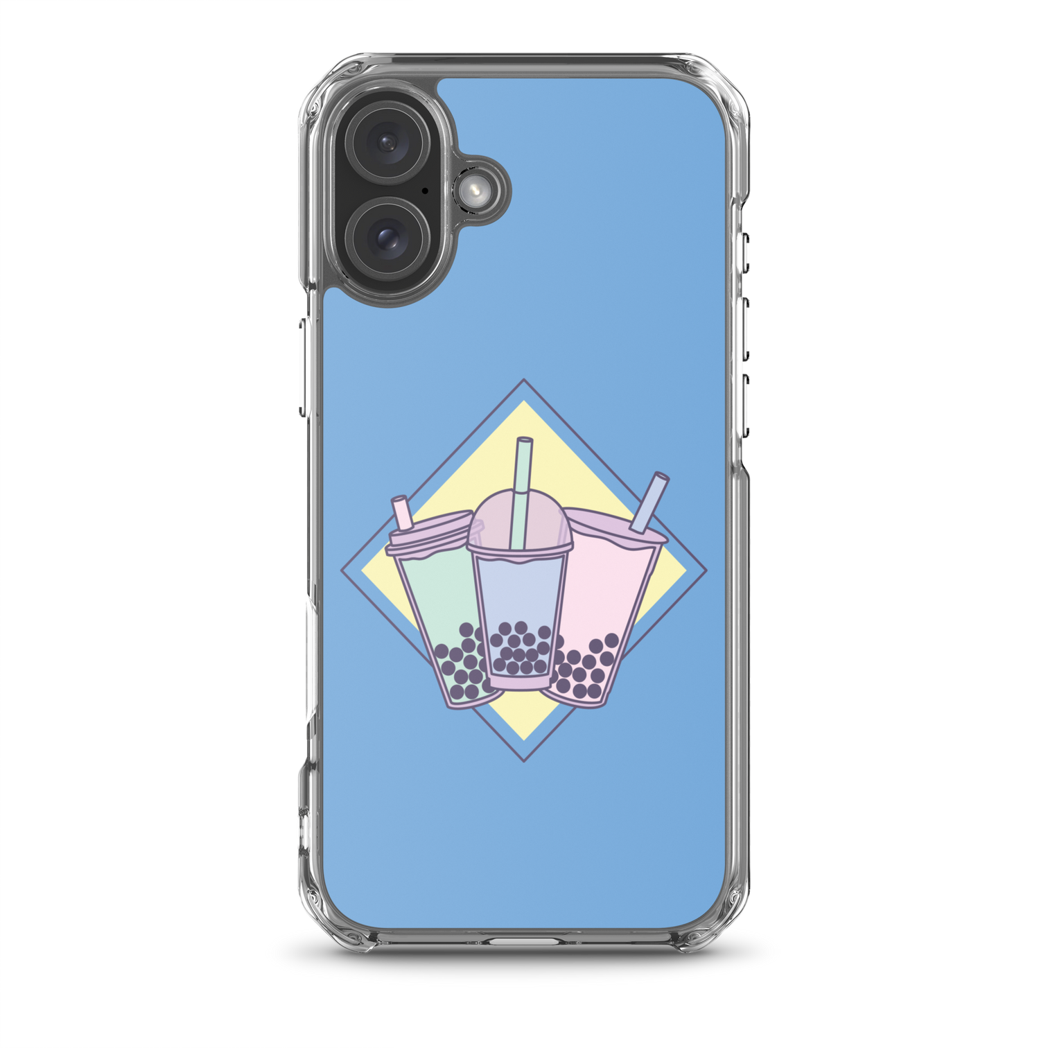 PASTEL BOBA TRIO IPHONE CASE — Boba Love - Bubble tea apparel & accessories