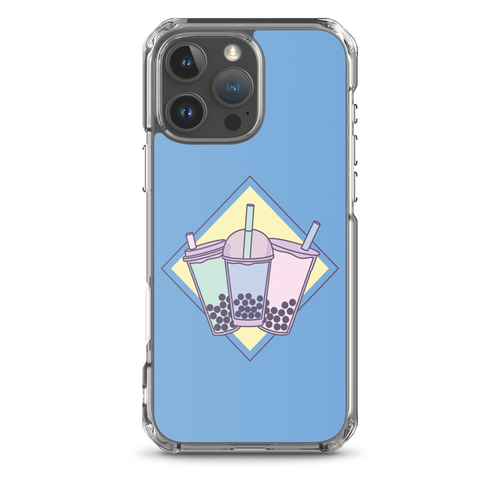 PASTEL BOBA TRIO IPHONE CASE — Boba Love - Bubble tea apparel & accessories