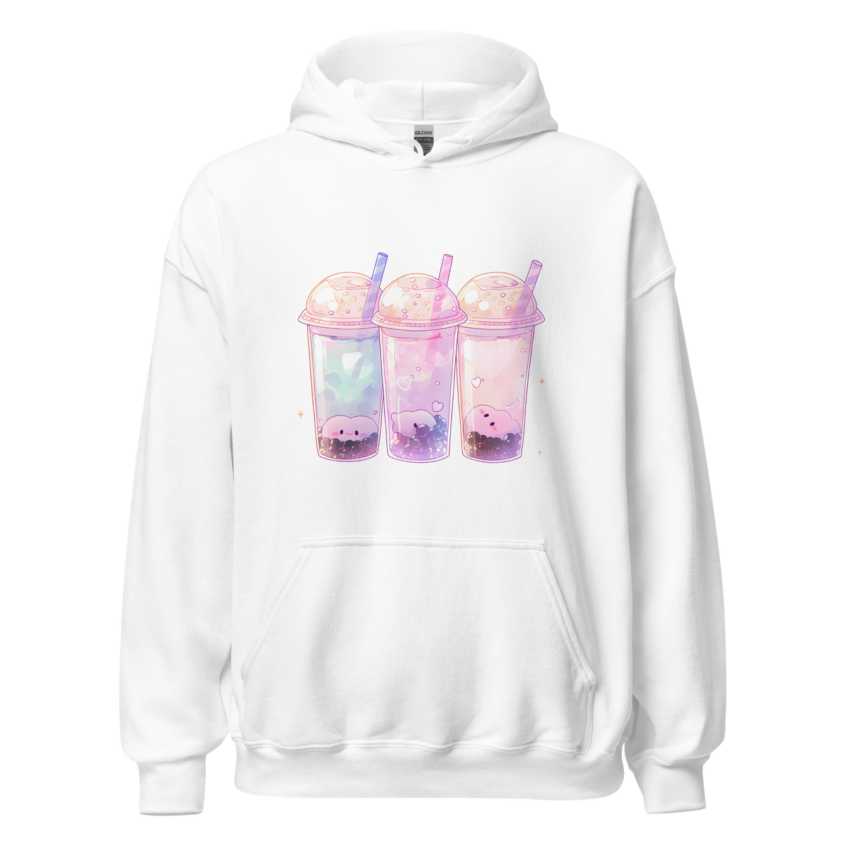 TEA TIME TREASURES HOODIE — Boba Love - Bubble tea apparel & accessories